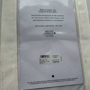 UGG | Bedding | Ugg Kira Down Alternative Comforter Size Queen | Poshmark